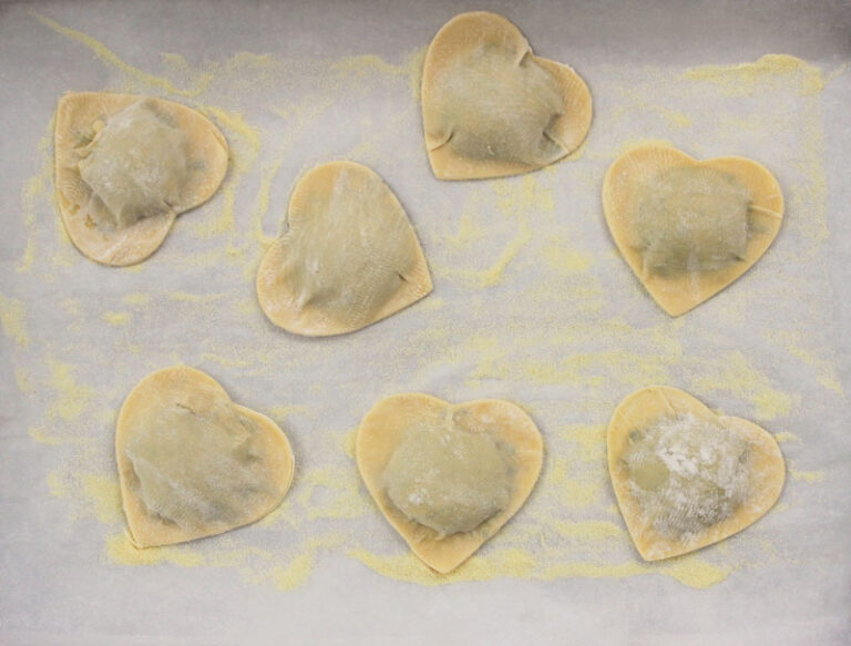 Ravioli | Spinach and Mushroom in Champagne Cream - Oven Struck